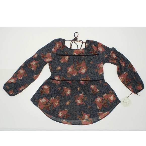 Knox Rose | Tops | Nwt Knox Rose Womens Long Sleeve Blouse S | Poshmark